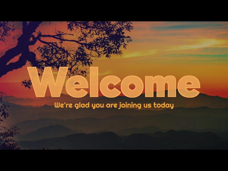 Sunrise Welcome Loop Beamer Films WorshipHouse Media