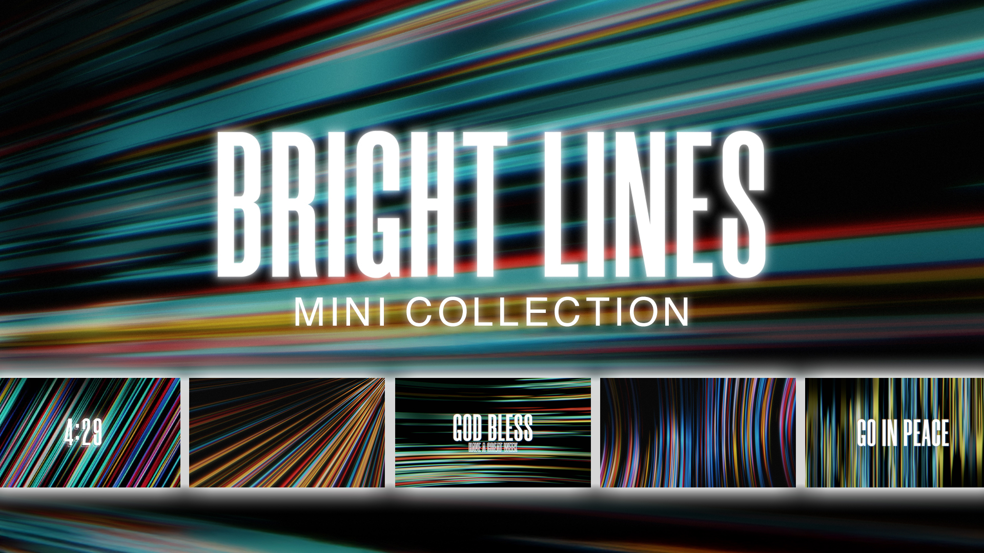 Bright Lines Mini Collection | Centerline New Media | WorshipHouse Media