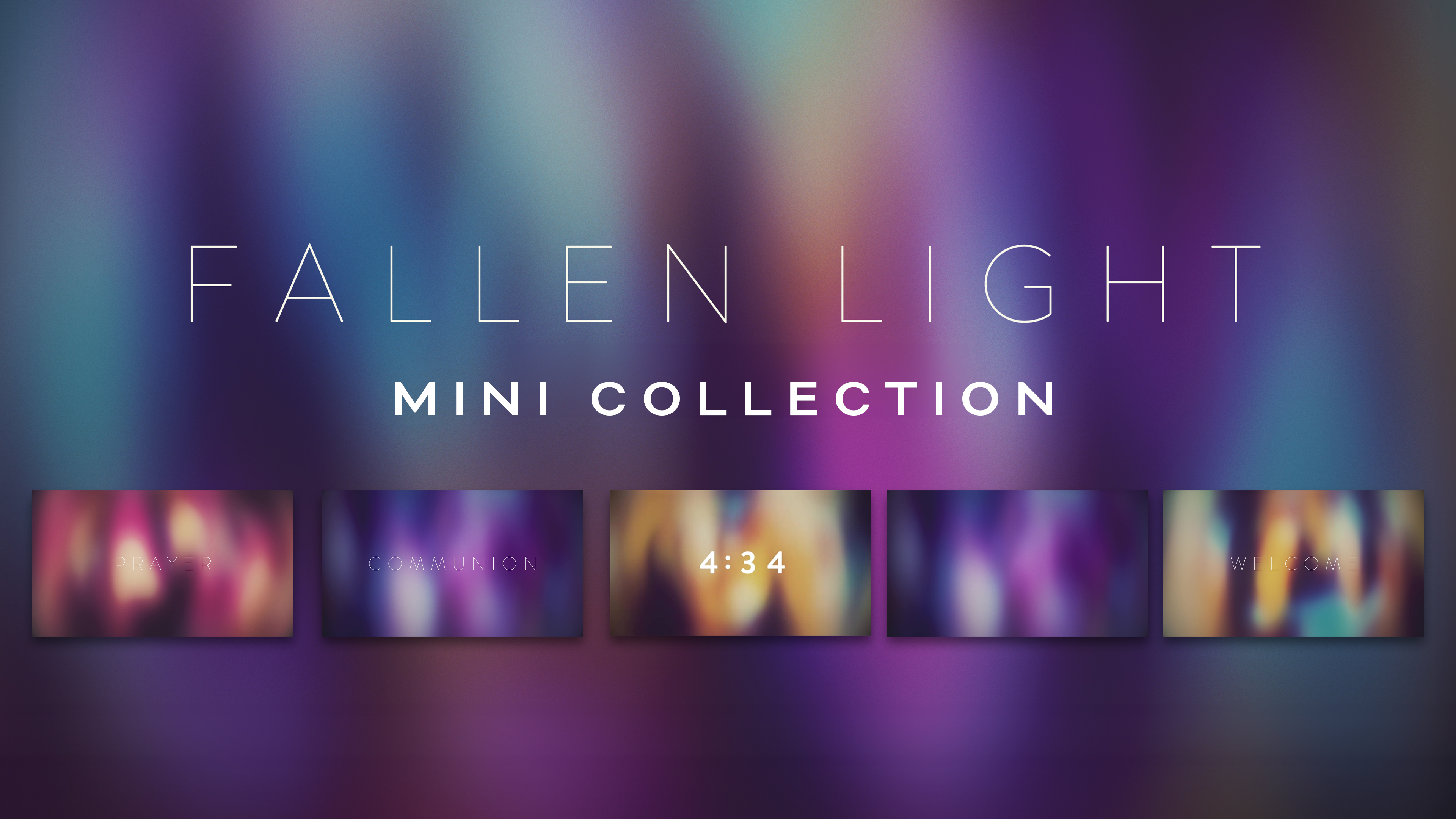 Fallen Light Mini Collection | Shift Worship | WorshipHouse Media