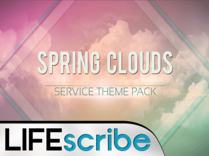 Spring Clouds Welcome 1 Static | Life Scribe Media | WorshipHouse Media