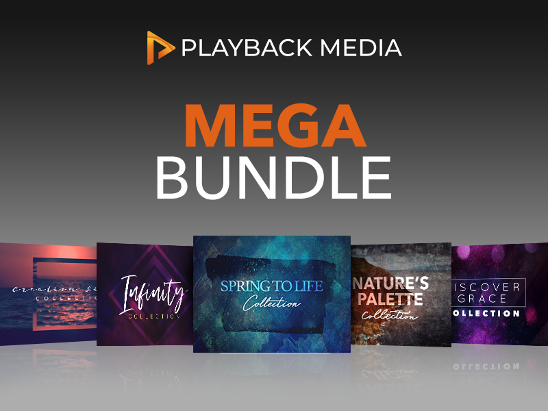 Playback Media Mega Bundle (2020) | Playback Media | WorshipHouse Media