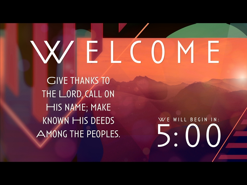 Church Countdown Videos for Christian Worship Services | WorshipHouse ...