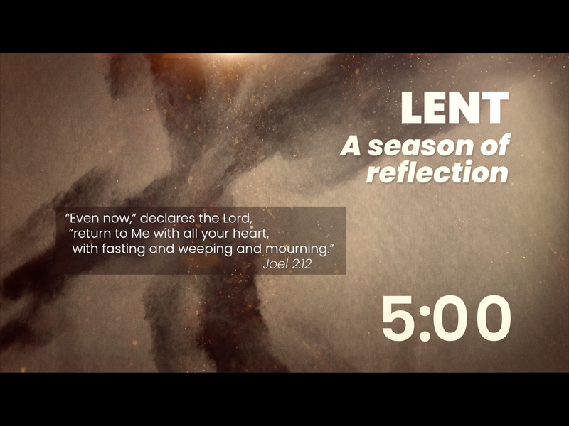 Lent Scripture Countdown | Beamer Films | WorshipHouse Media