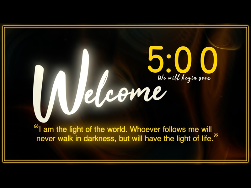 Light Of The World Countdown | Beamer Films | WorshipHouse Media