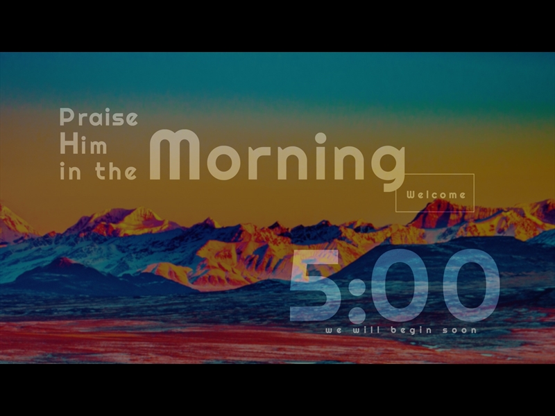 Church Countdown Videos for Christian Worship Services | WorshipHouse Media | WorshipHouse Media
