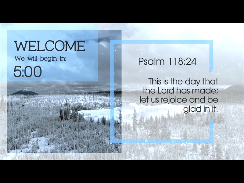 Winter Renewal Scripture Countdown | Beamer Films | WorshipHouse Media