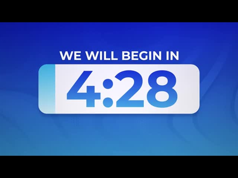 Boxed Gradient: Countdown | Church Visuals | WorshipHouse Media