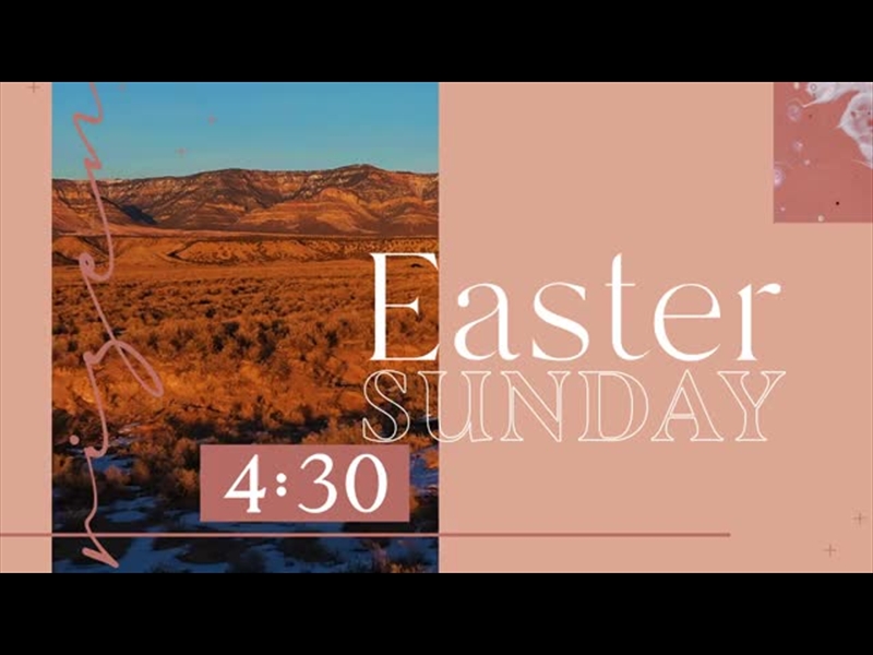 Countdowns for Easter, Good Friday, & Palm Sunday | WorshipHouse Media