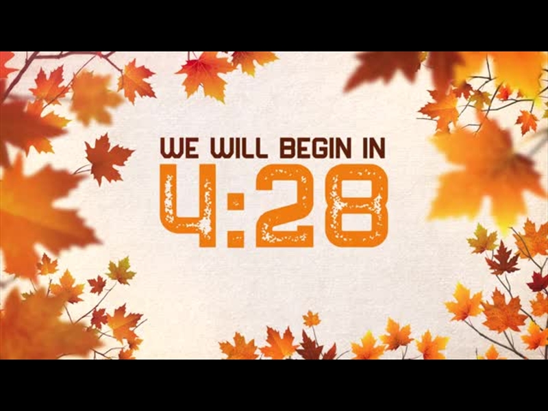 Fall Volume One: Countdown | Church Visuals | WorshipHouse Media