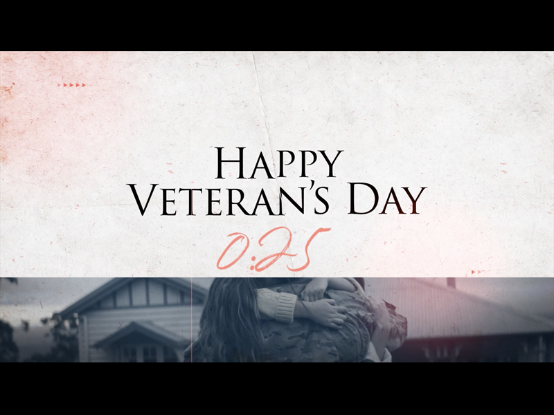 Veteran's Day Heroes: Countdown | Church Visuals | WorshipHouse Media