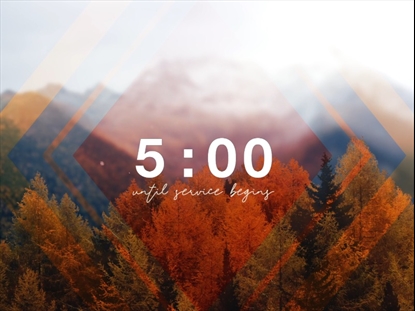 Fall Countdown | Centinela Media | WorshipHouse Media