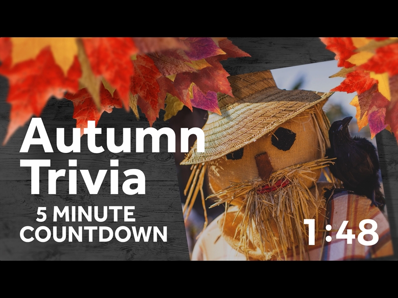 Autumn Trivia Countdown | Creative Media Solutions | WorshipHouse Media