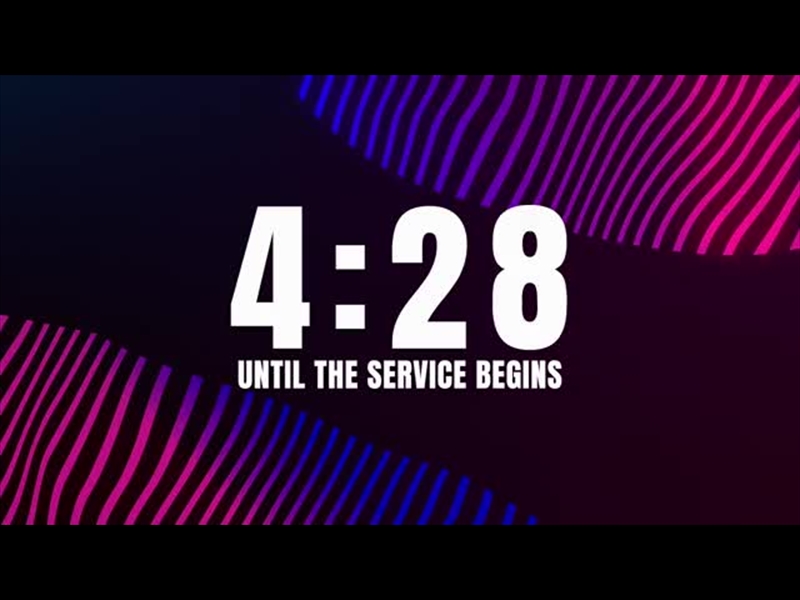 Unlimited Church Countdown Videos | Playback Media Store