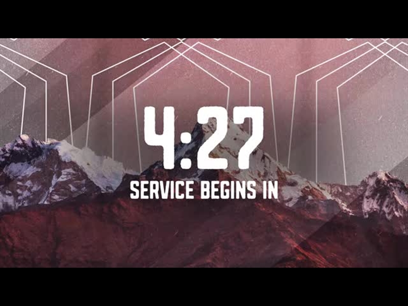 Abstract Mountains Countdown | Cody Duck | WorshipHouse Media