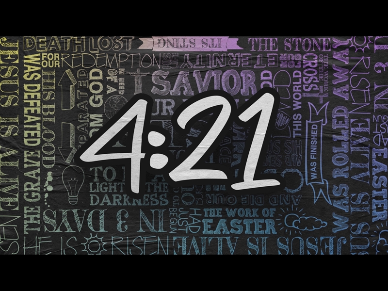 Handwritten Easter Countdown | Freebridge Media | WorshipHouse Media