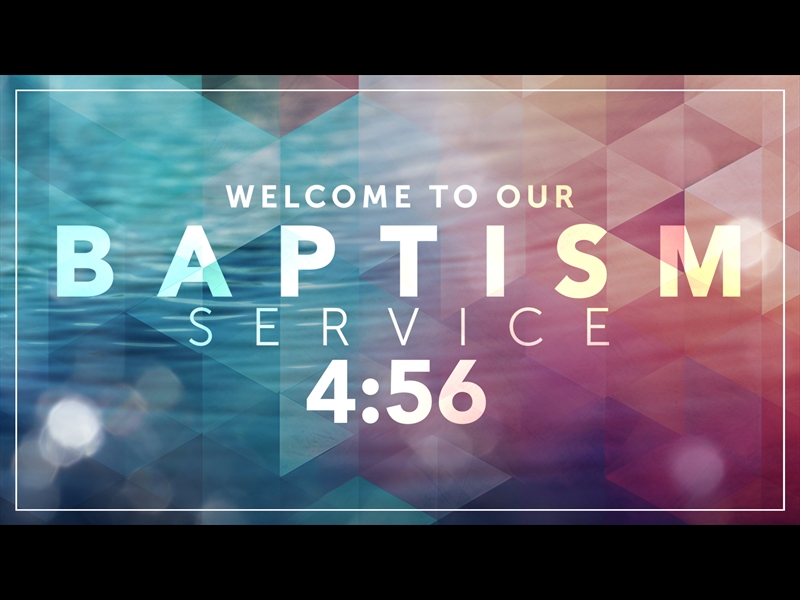 Baptism Service Countdown | Floodgate Productions | WorshipHouse Media
