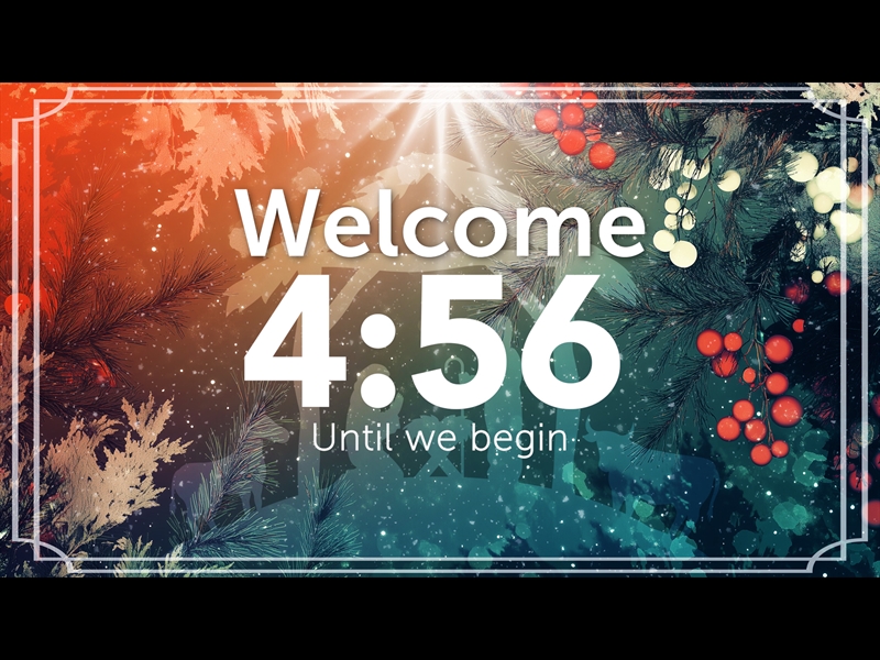 Berry Christmas Countdown | Floodgate Productions | WorshipHouse Media