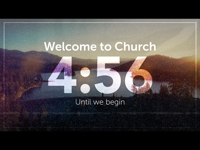 Church Countdown Videos for Christian Worship Services | WorshipHouse ...