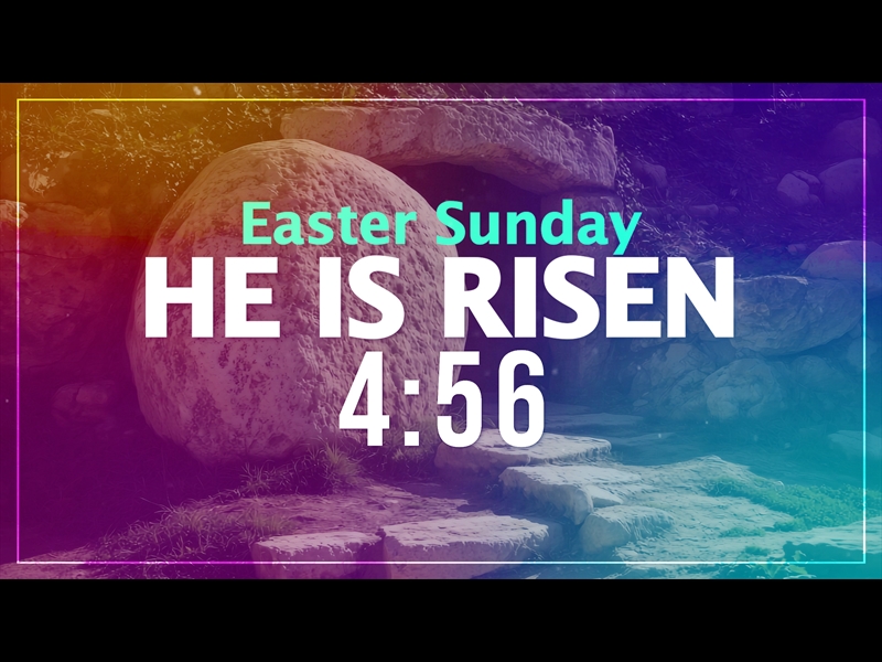 He Is Risen Tomb Countdown | Floodgate Productions | WorshipHouse Media