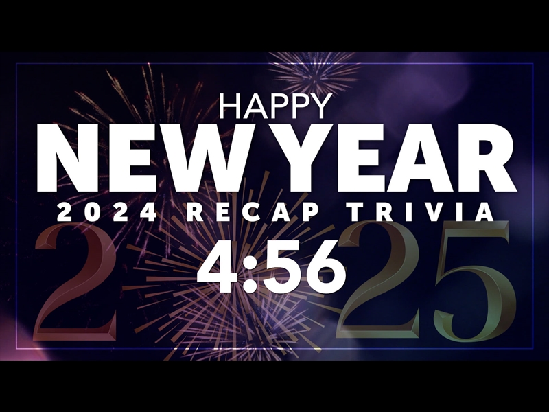 New Year - Recap 2024 Trivia Countdown | Floodgate Productions | WorshipHouse Media