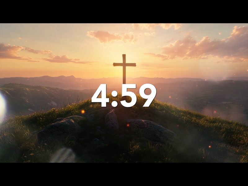 Simple Hilltop Cross Countdown | Floodgate Productions | WorshipHouse Media