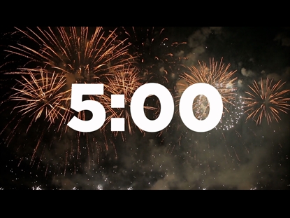 Fireworks Countdown (Five Minutes) | Church Fuel | WorshipHouse Media