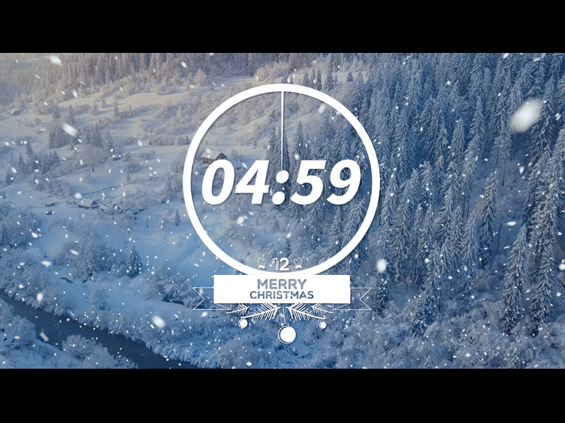 Five Minute Winter Christmas Countdown | Church Fuel | WorshipHouse Media