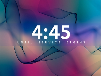 Color Wave Countdown | Life Scribe Media | WorshipHouse Media