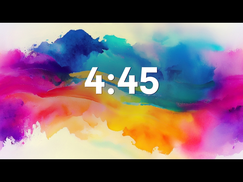 Easter Color Minimal Countdown | Life Scribe Media | WorshipHouse Media