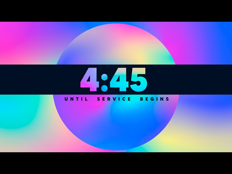 Church Countdown Videos for Christian Worship Services | WorshipHouse Media | WorshipHouse Media