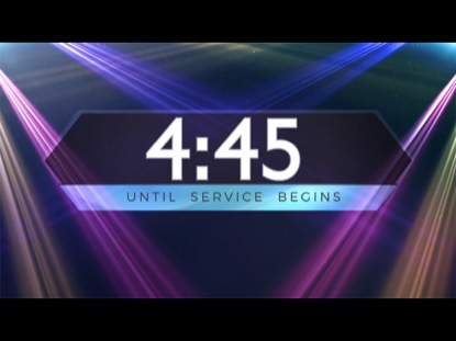 Stage Lights Countdown | Life Scribe Media | WorshipHouse Media