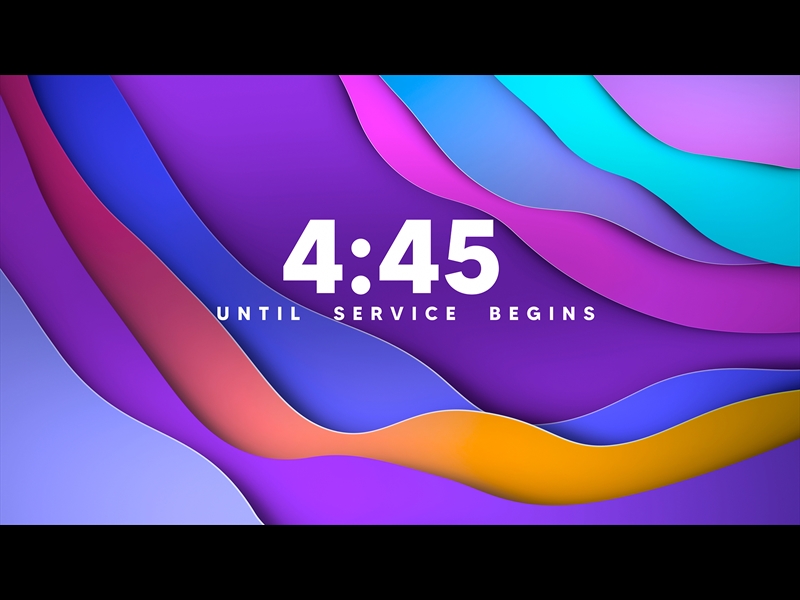 Church Countdown Videos for Christian Worship Services | WorshipHouse ...