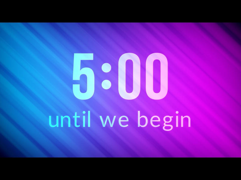 Church Countdown Videos for Christian Worship Services | WorshipHouse Media | WorshipHouse Media