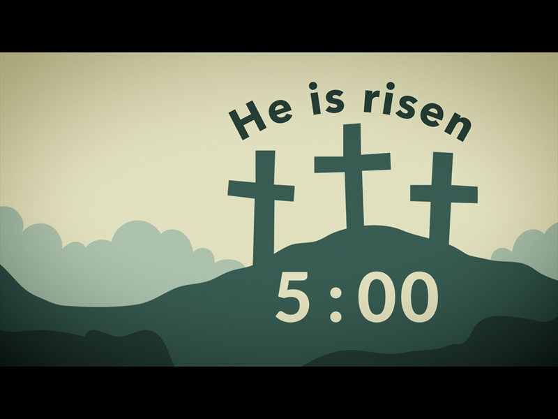 He Is Risen Countdown | Now i See Media | WorshipHouse Media