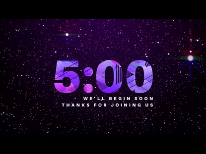 Glittery Sparkle Countdown | Social Light Multimedia | WorshipHouse Media