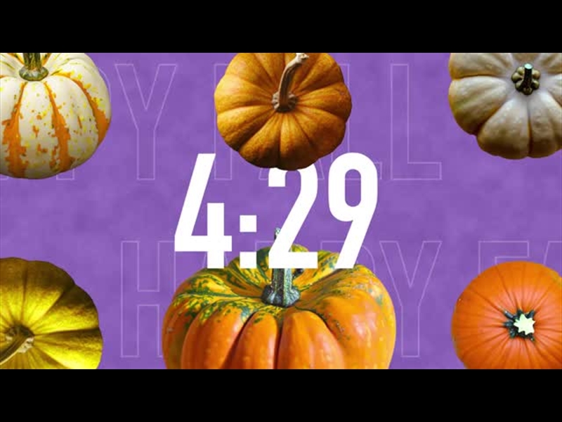 Multi Pumpkin Countdown | Ted Villa | WorshipHouse Media