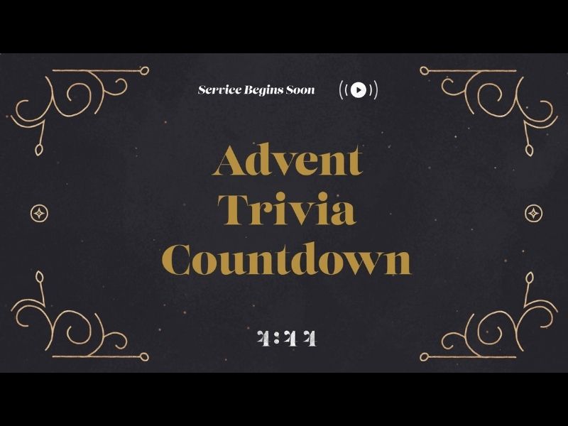 Advent Glitter Trivia Countdown | Shift Worship | Playback Media Store