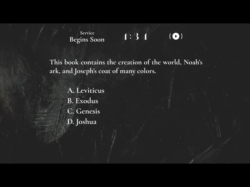 Unlimited Church Countdown Videos | Playback Media Store