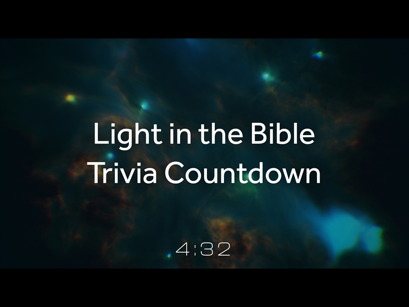 Illumination Trivia Countdown | Shift Worship | WorshipHouse Media