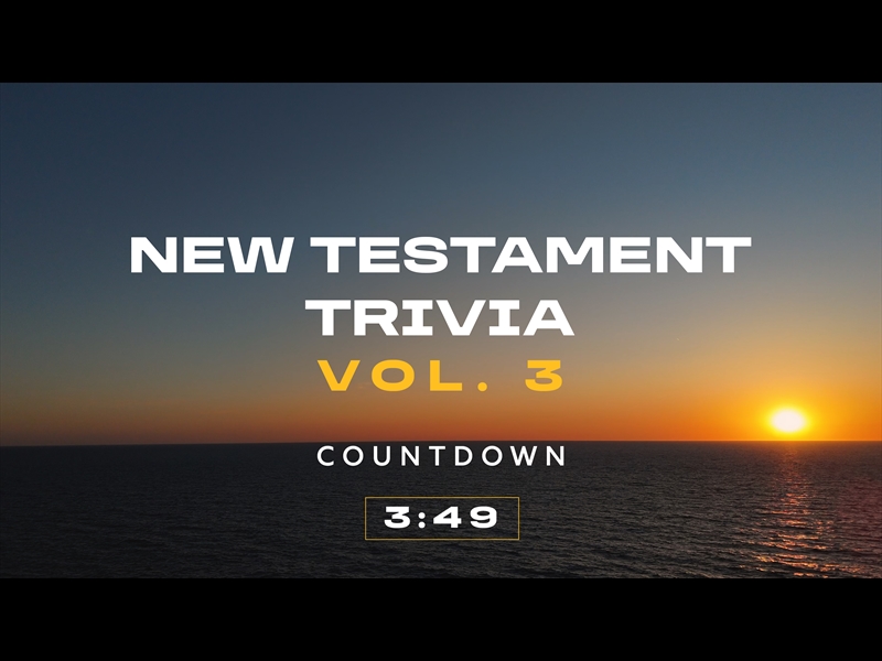 New Testament Trivia Vol 3 Countdown | Shift Worship | WorshipHouse Media