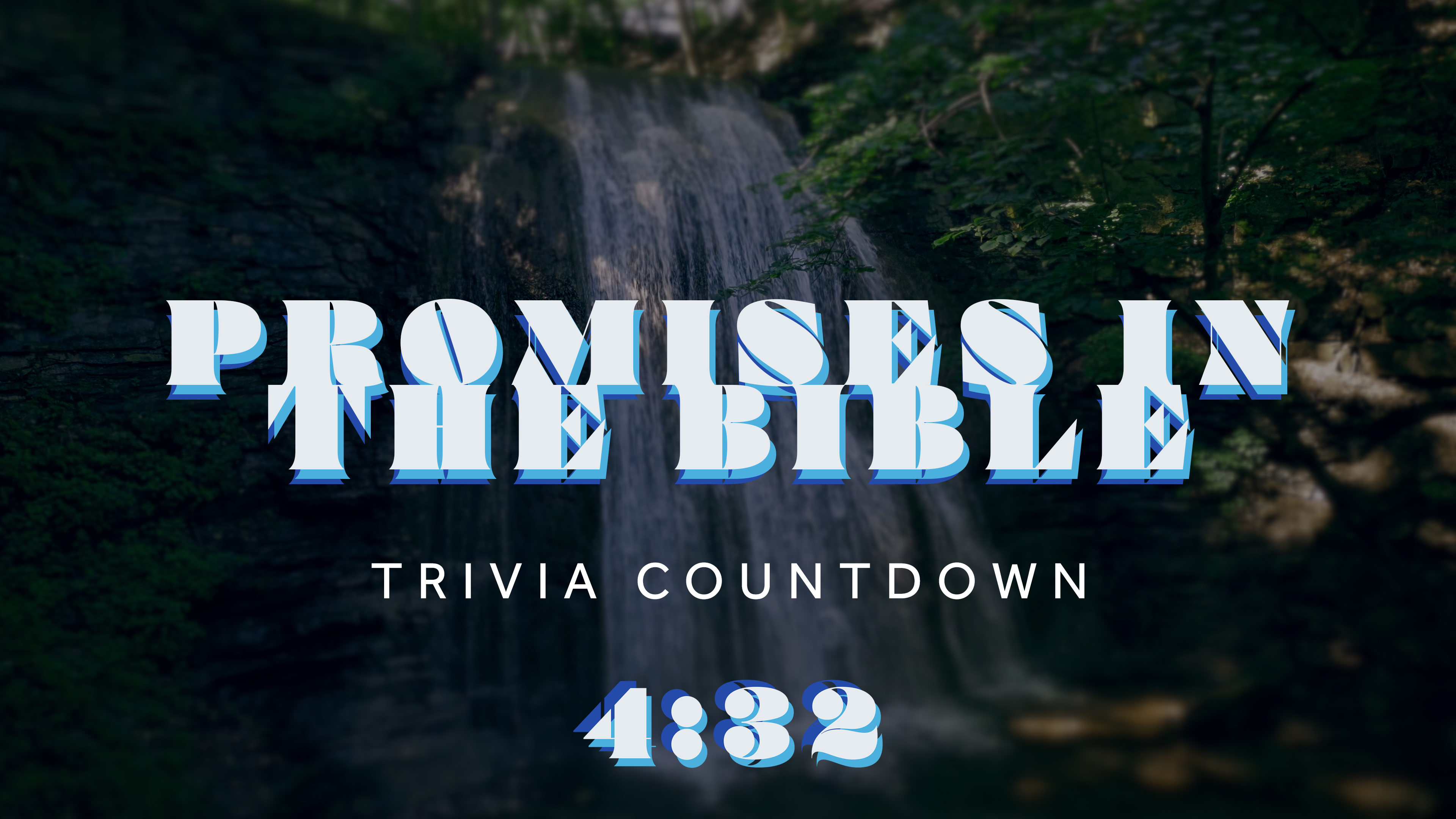 Promises In The Bible Trivia Countdown | Shift Worship | Playback Media ...