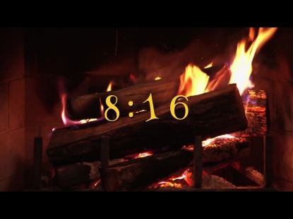 Nostalgic Fireplace 10 Min Countdown | Shift Worship | Playback Media Store