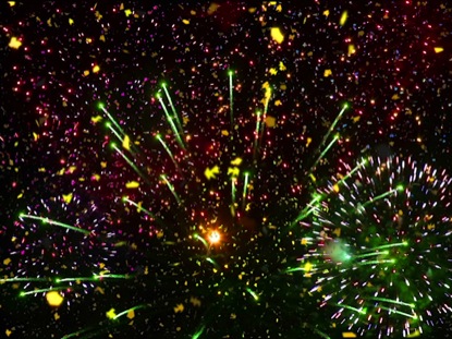 Real Fireworks And Confetti | Vision 111 | WorshipHouse Media