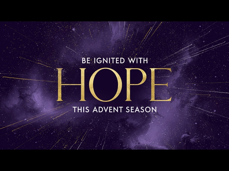 Be Ignited This Advent Season - Hope | James Grocho | WorshipHouse Media