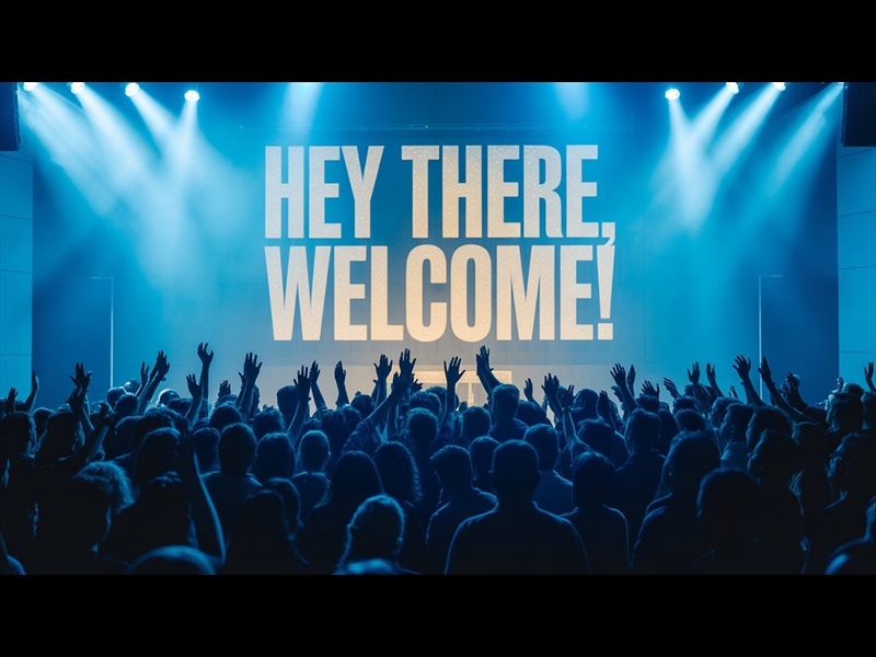 Hey There, Welcome! | James Grocho | WorshipHouse Media