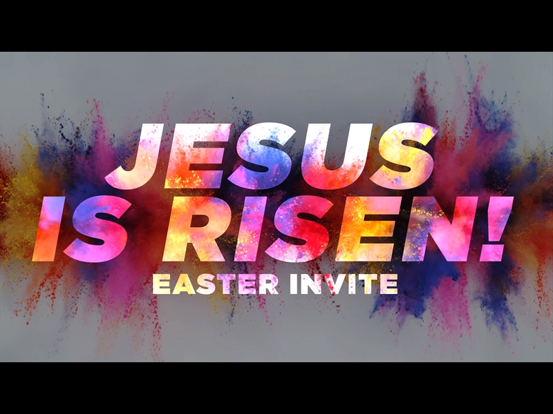 Jesus Is Risen - Easter Invite | James Grocho | WorshipHouse Media