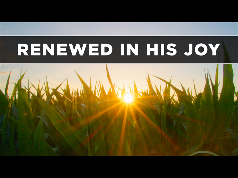 Renewed In His Joy | James Grocho | WorshipHouse Media