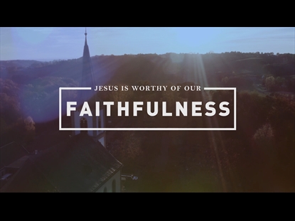 Jesus Is Worthy - Hebrews Worthy Of Our Faithfulness | Church Visuals ...