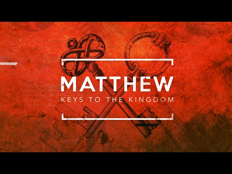 Matthew: Keys To The Kingdom Sermon Bumper | Church Visuals ...