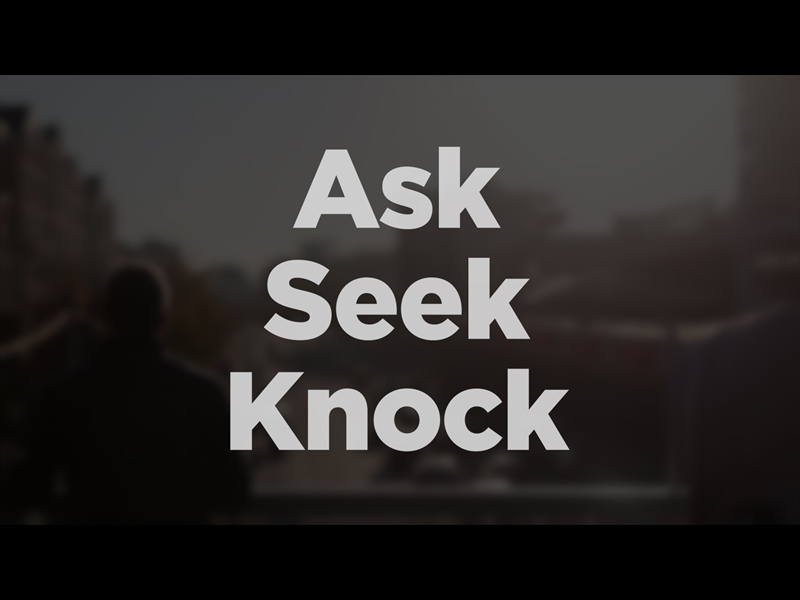Ask Seek Knock | Church Fuel | WorshipHouse Media
